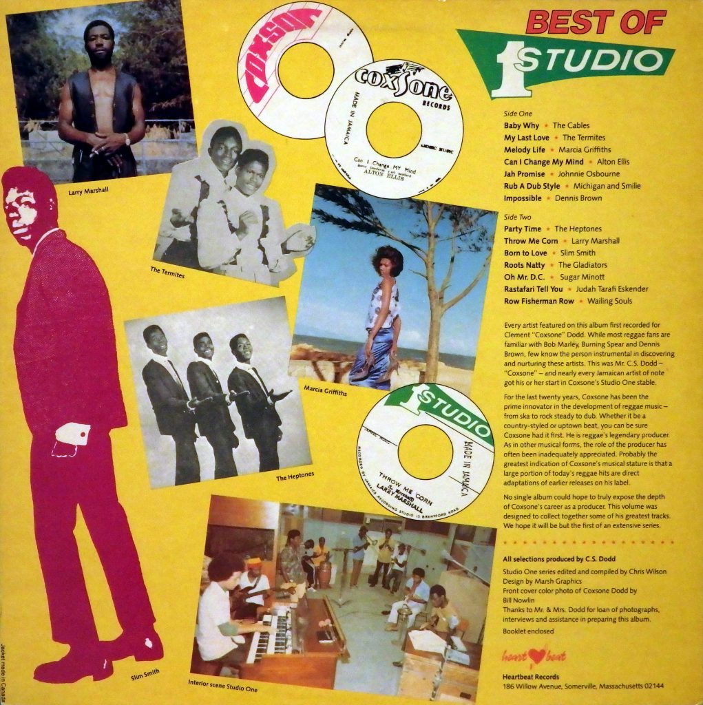 Best of Studio One – Various Artists Heartbeat Records 1983 | Global ...