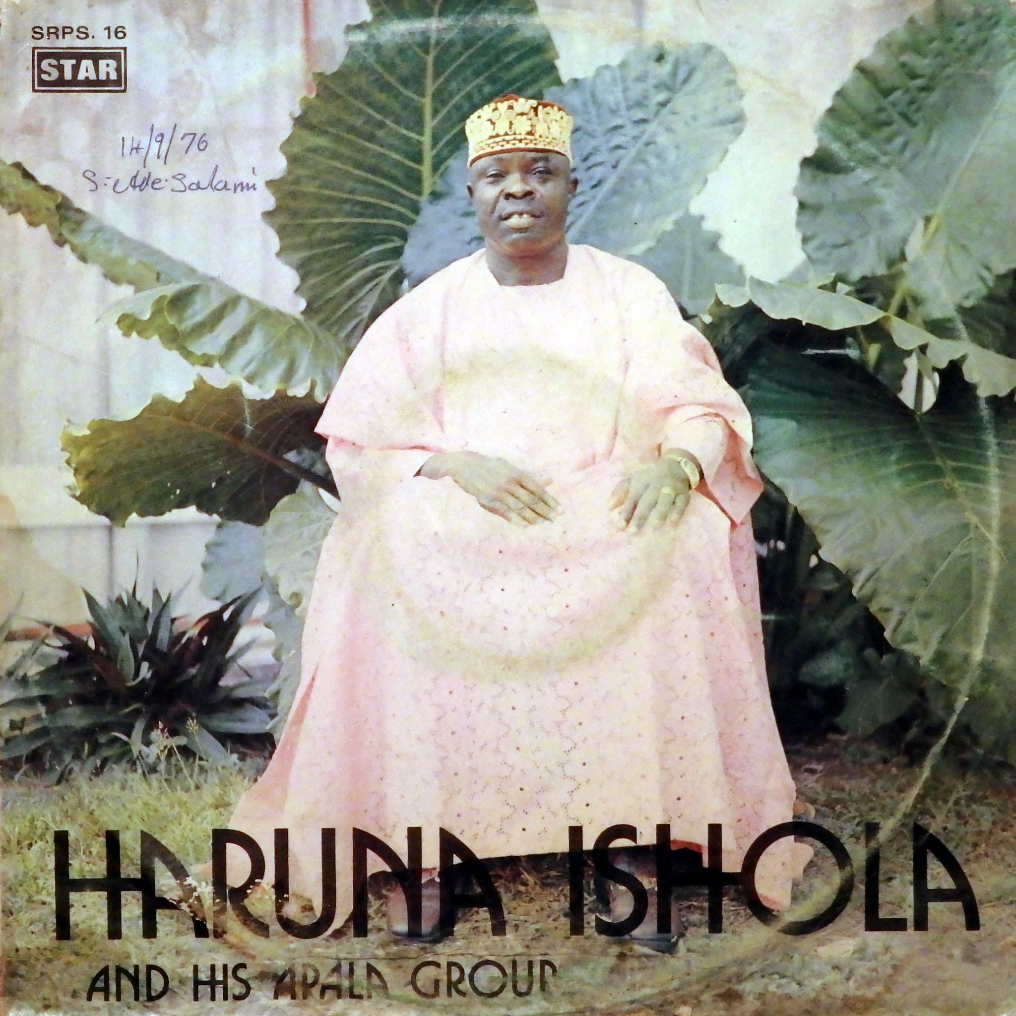 Haruna Ishola and his Apala Group – SRPS 16 Star Records | Global ...